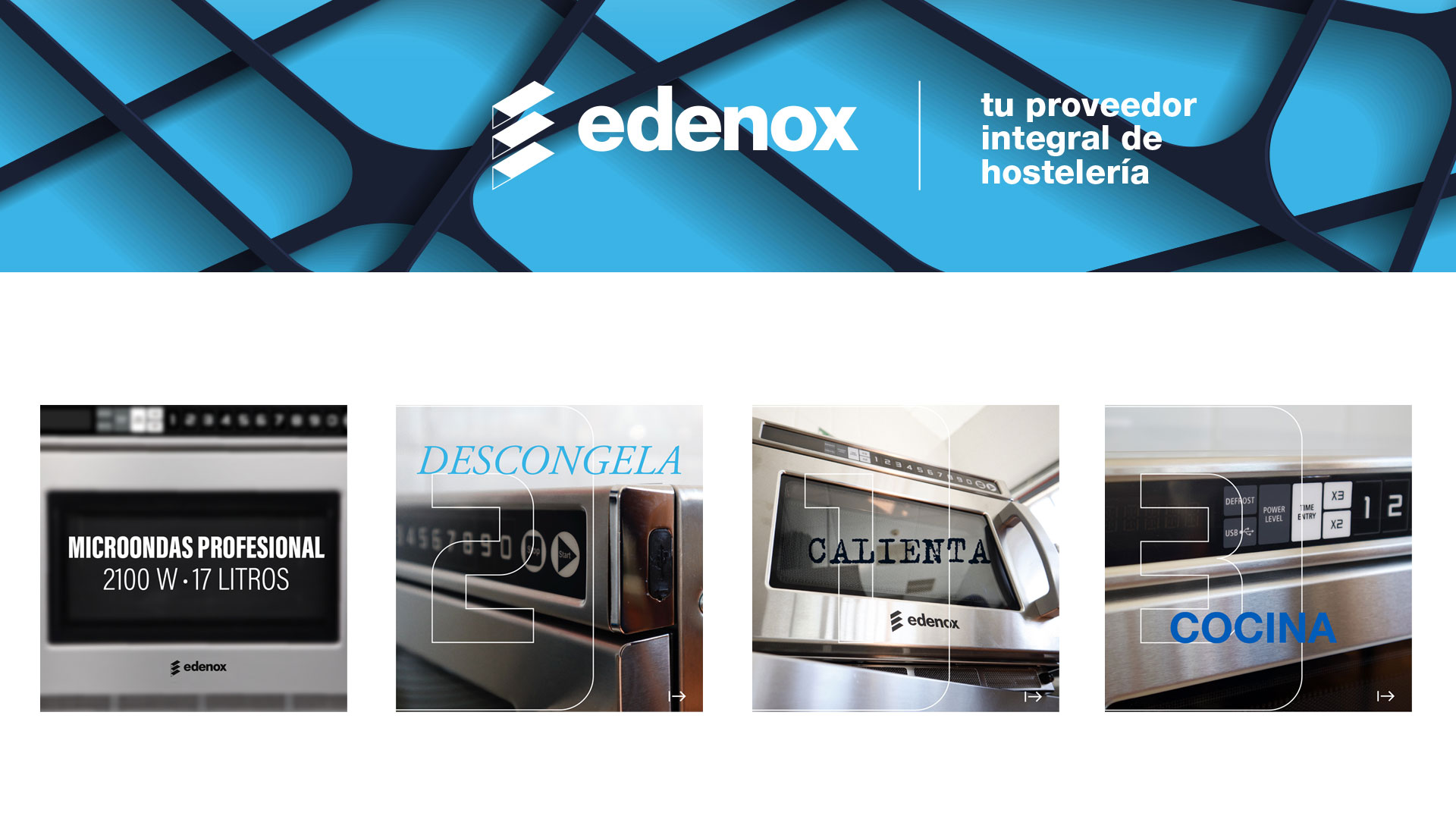 EDENOX: MICROONDAS PROFESIONAL